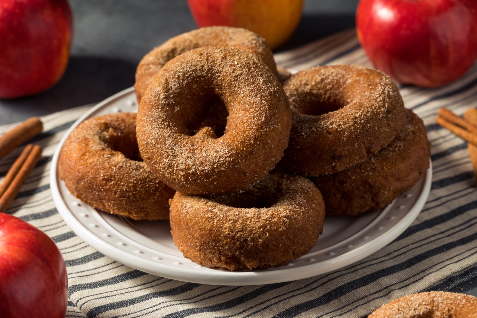 Apple & cinnamon donuts Recipe | Buy West Eat Best