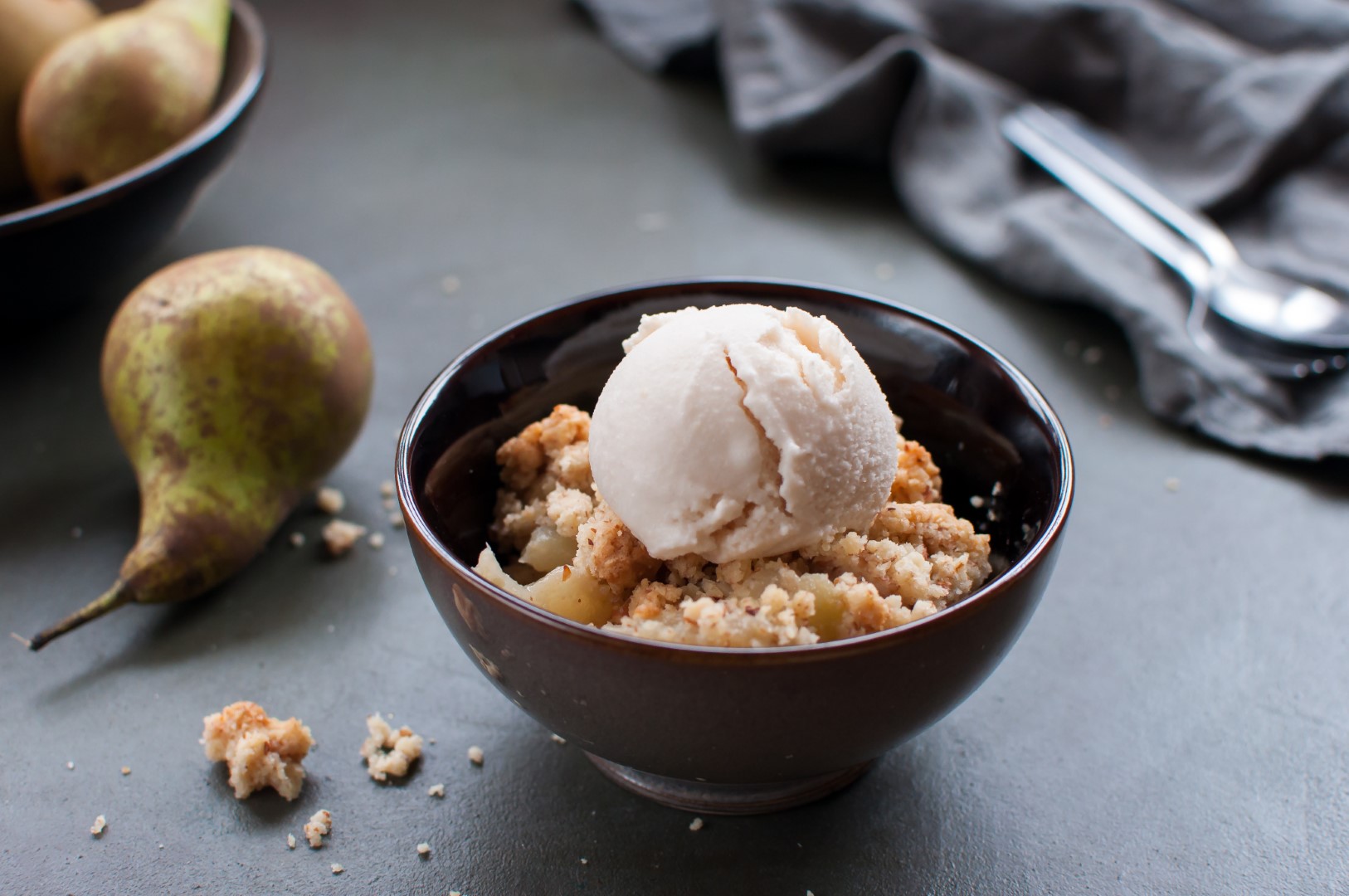 Pear crumble Recipe | Buy West Eat Best