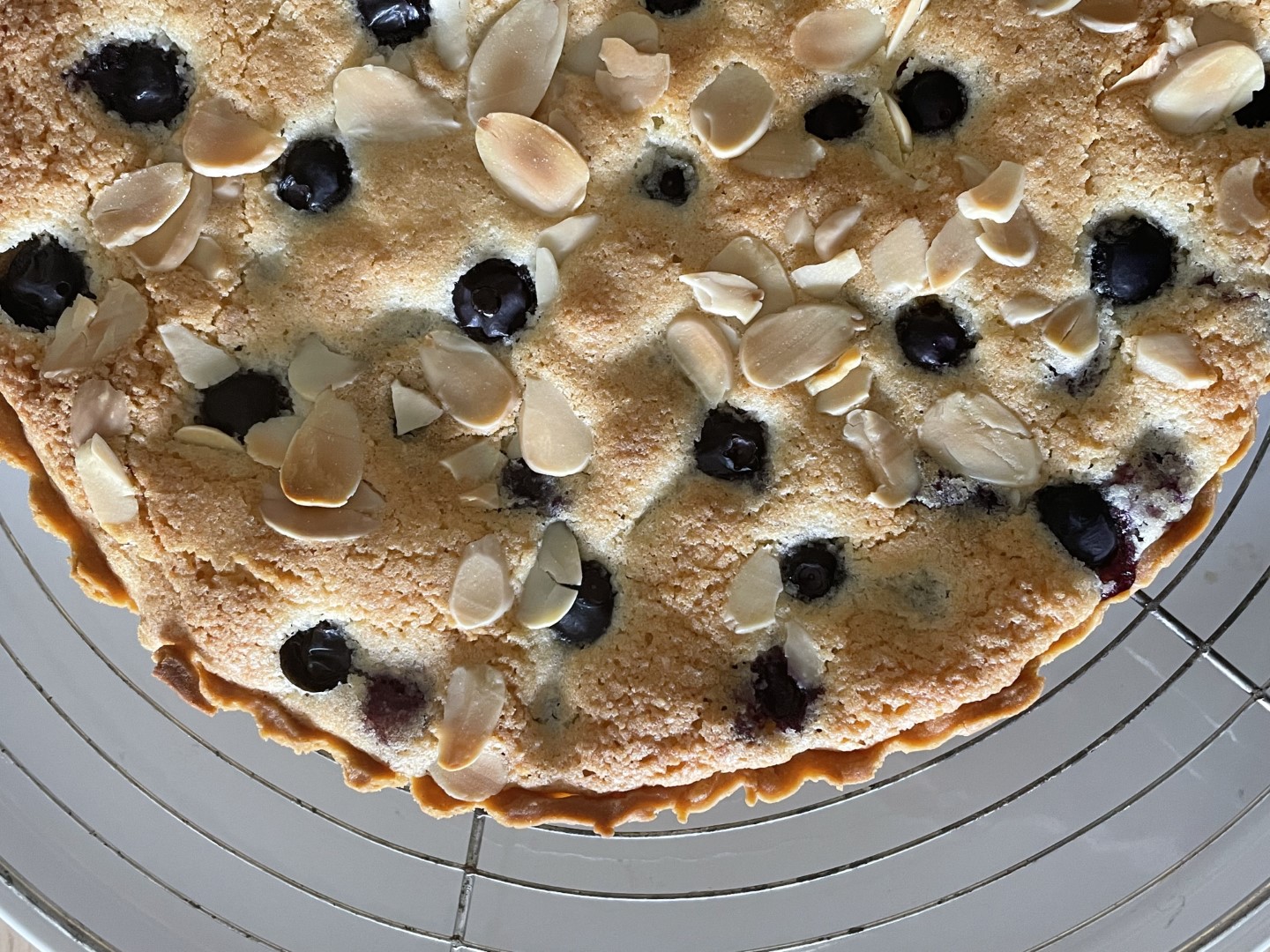 Blueberry & almond tart Recipe | Buy West Eat Best