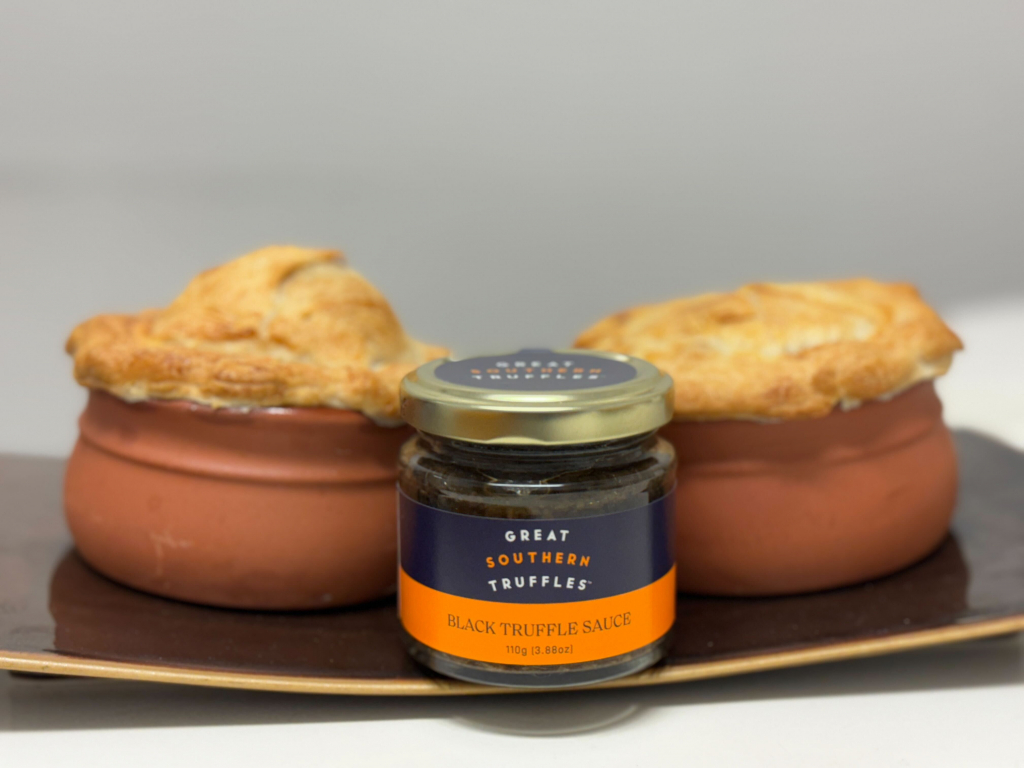 Truffle, beef & mushroom pies Recipe | Buy West Eat Best