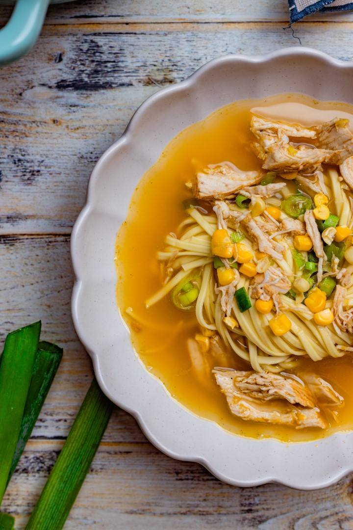 Chicken And Corn Noodle Soup Recipe Buy West Eat Best